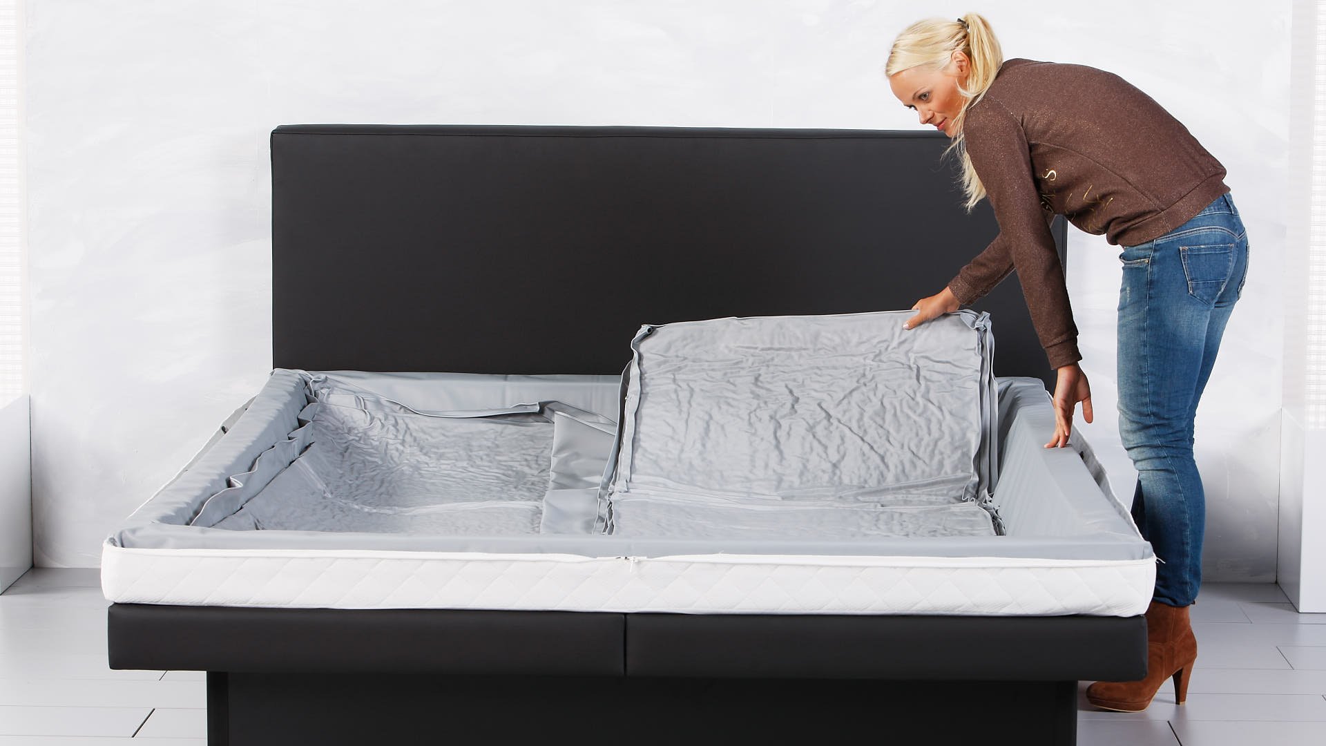 Compleet softside waterbed voor de laagste prijs | Waterbed Kampioen